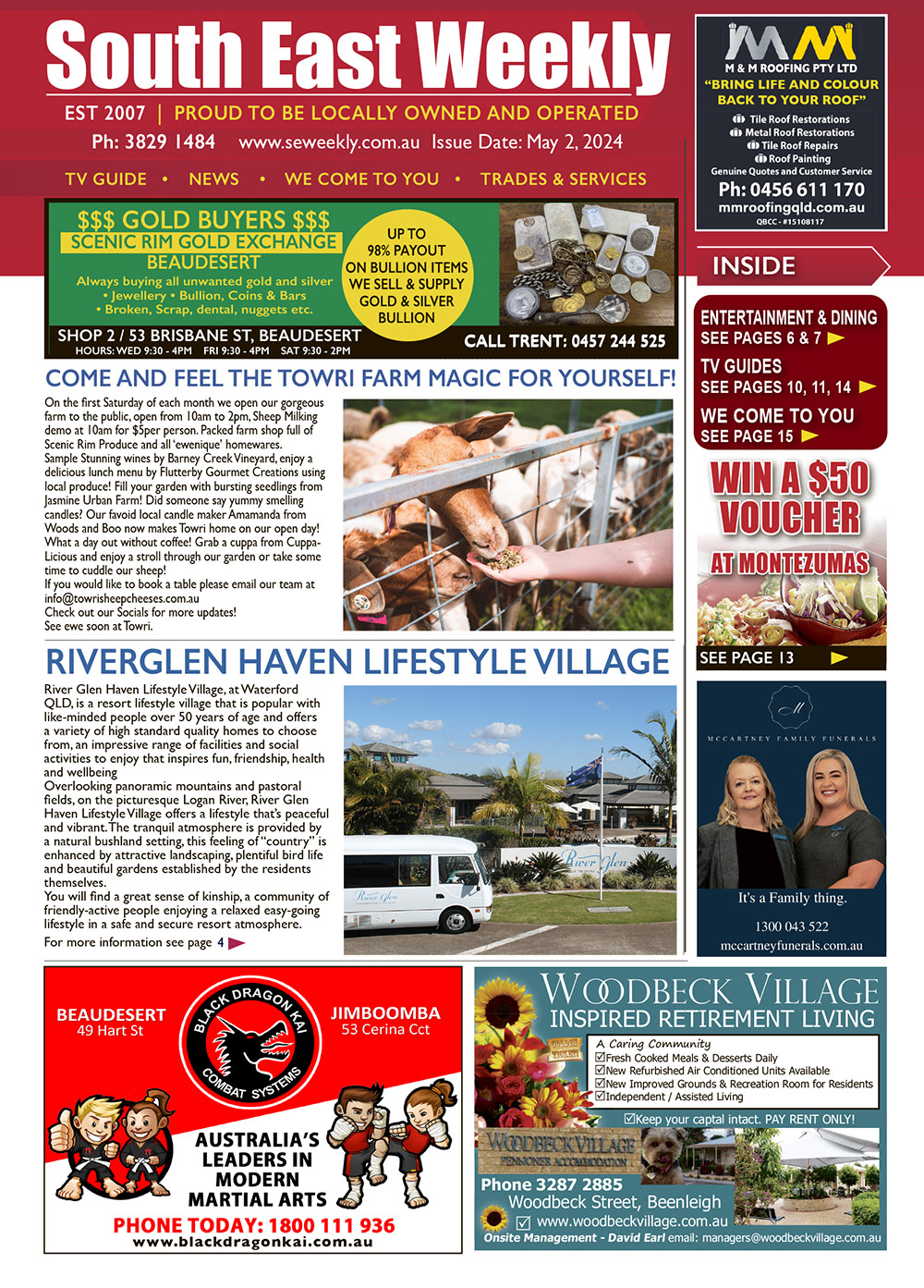 SOUTH EAST WEEKLY MAGAZINE – Your FREE weekly magazine in print and online
